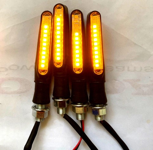 LED Sequential Indicators Flasher Blinkers for SUZUKI MOTORCYCLE BOLT ...