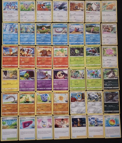 Pokemon GO Complete Common & Uncommon 42 Card TCG Set Lot NM Ungraded ...