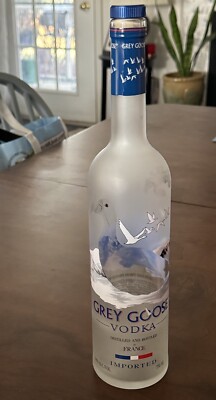 Grey Goose Empty Vodka 750 Ml Bottle W/ Cork 750 ML, Clean | eBay