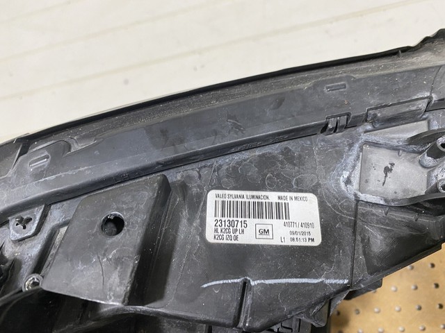 GMC Sierra Headlight Halogen With LED Left Headlamp 84144047 OEM 2014 ...