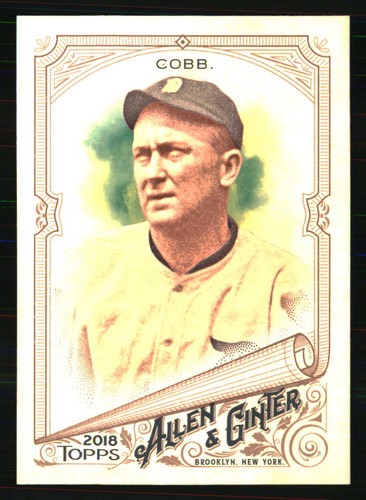 Ty Cobb 2018 Topps Allen & Ginter #290 BASEBALL Card | eBay