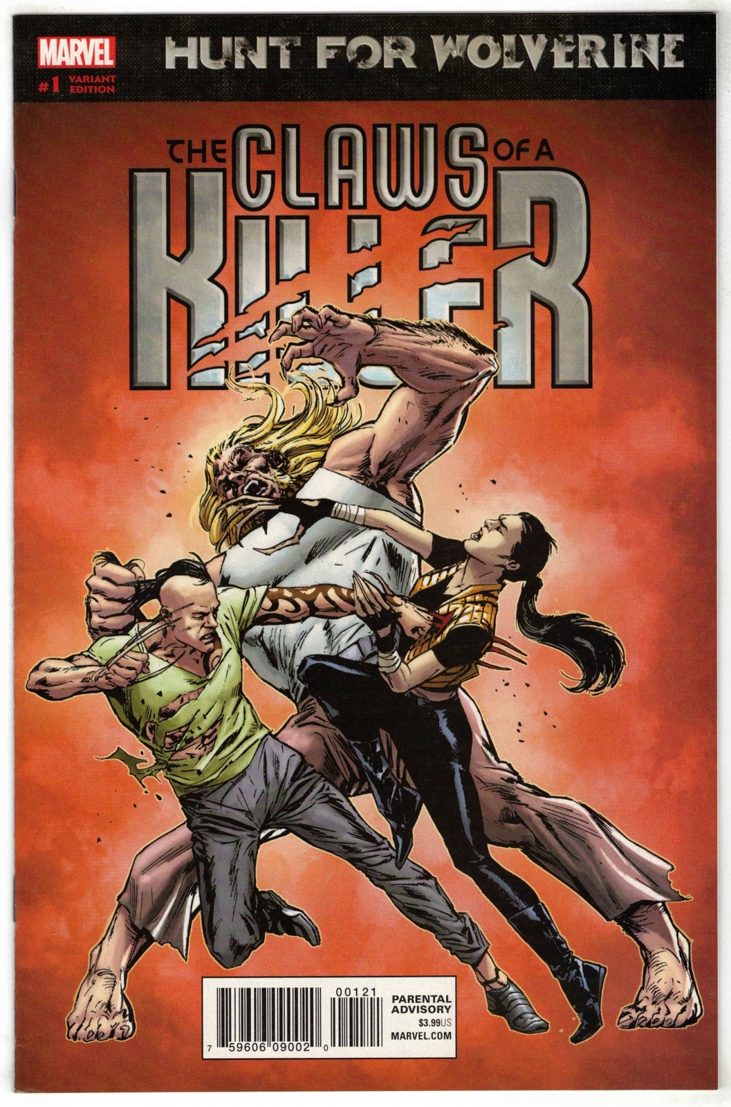 Hunt for Wolverine Claws of a Killer #1 Butch Guice Variant Marvel 2018 ...