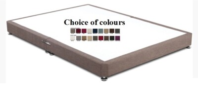 Low,Shallow,Divan Leg Bed Base Only.Low To Floor Devan Base,3ft,4ft ...