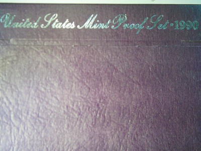 1990 United States Mint Proof Set in Original Packaging / Set A With ...