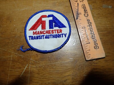 MANCHESTER NEW HAMPSHIRE TRANSPORTATION BUS TROLLY RAILROAD PATCH BX D# ...