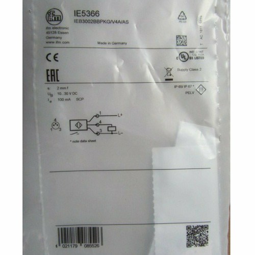 One For IFM New IE5366 Proximity switch sensor Free Shipping | eBay