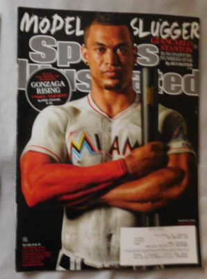 Mike Stanton Florida Marlins Mar 2015 Sports Illustrated | eBay