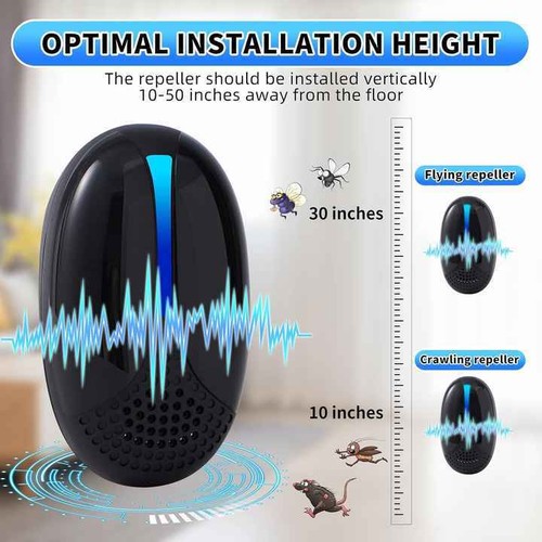 6 Ultrasonic Mosquito/Rodent Repellents: Safe, Effective Pest Repulsion ...