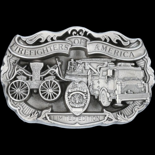 New Firefighter Fire Fighter Man Department Ladder Truck Pumper Vtg ...