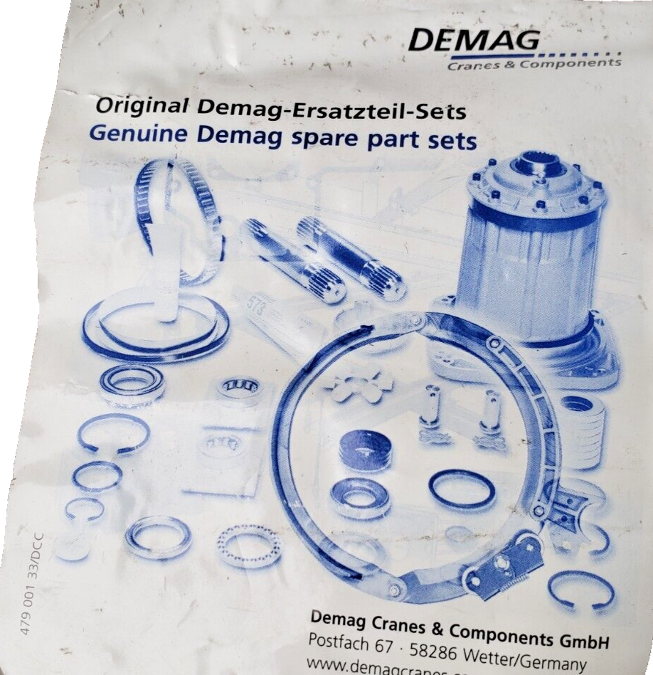 DEMAG 70596133 Wire Rope Set - DR10 H12 4/1 Hoist Experts | eBay