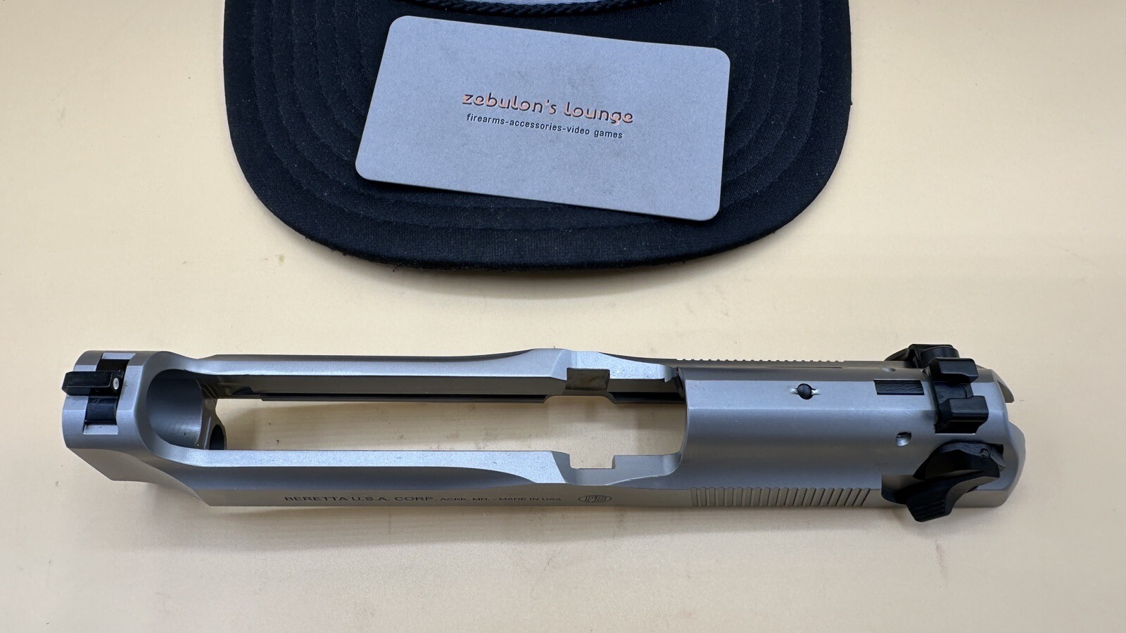 OEM Slide Assembly Beretta 92FS Brigadier INOX 9mm Upper SLIDE ONLY ...