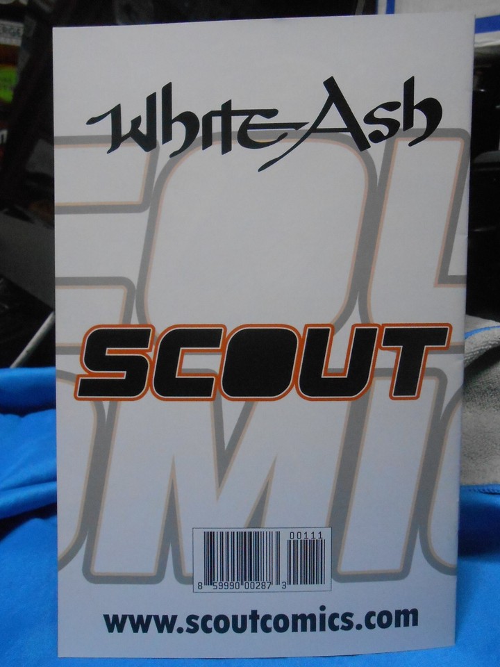 WHITE ASH #1 MAIN COVER A Conor Hughes SCOUT COMICS 2020 Charlie ...