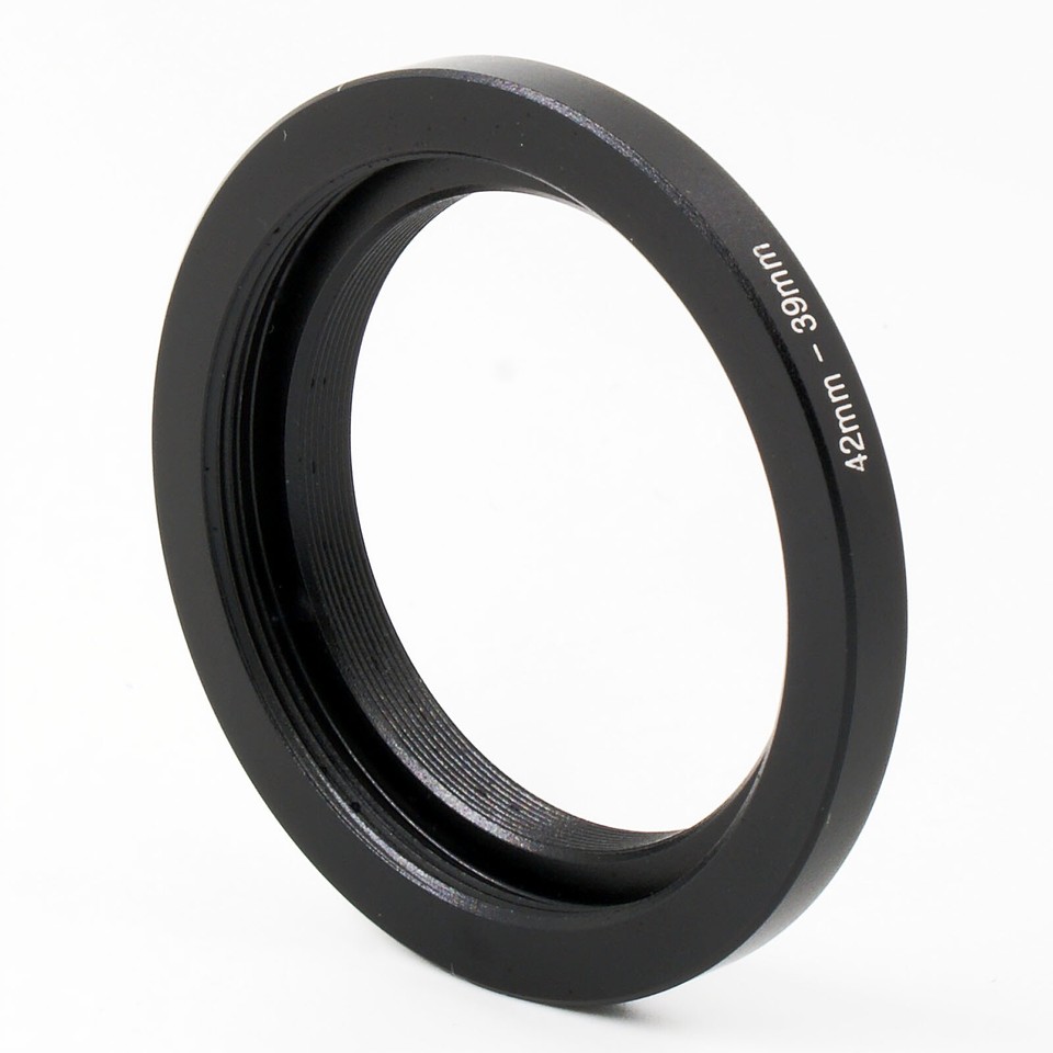 M42-M39 Screw Thread Lens Mount Adapter M42 x1 Female to M39 x1 Male ...