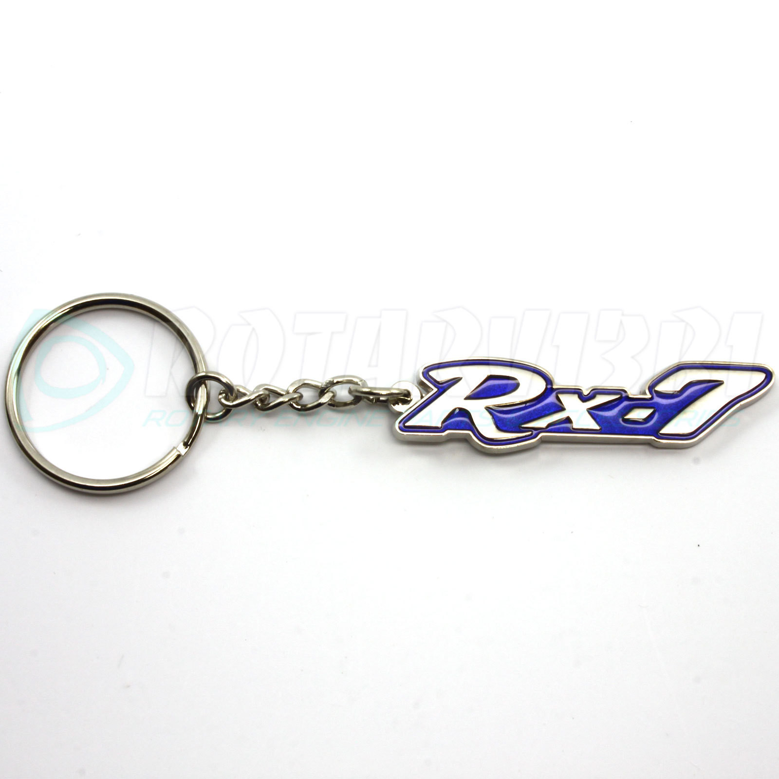 BLUE RX-7 KEYCHAIN FB Rotary Engine RX7 R100 RX2 12A 13B 20B TURBO FB ...