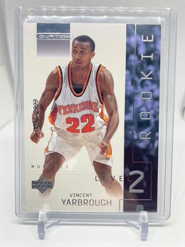 2002-03 UPPER DECK OVATION VINCENT YARBROUGH RC #0096/2999 LEVEL 2 ...