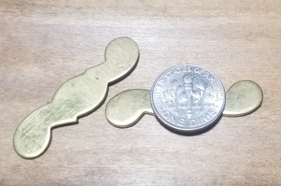 Brass inlays Trade Jewelry muzzleloader black powder Hawken Musket ...