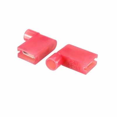 30pcs 6.3mm Quick Splice Wire Terminals Flag Shaped Spade Female ...