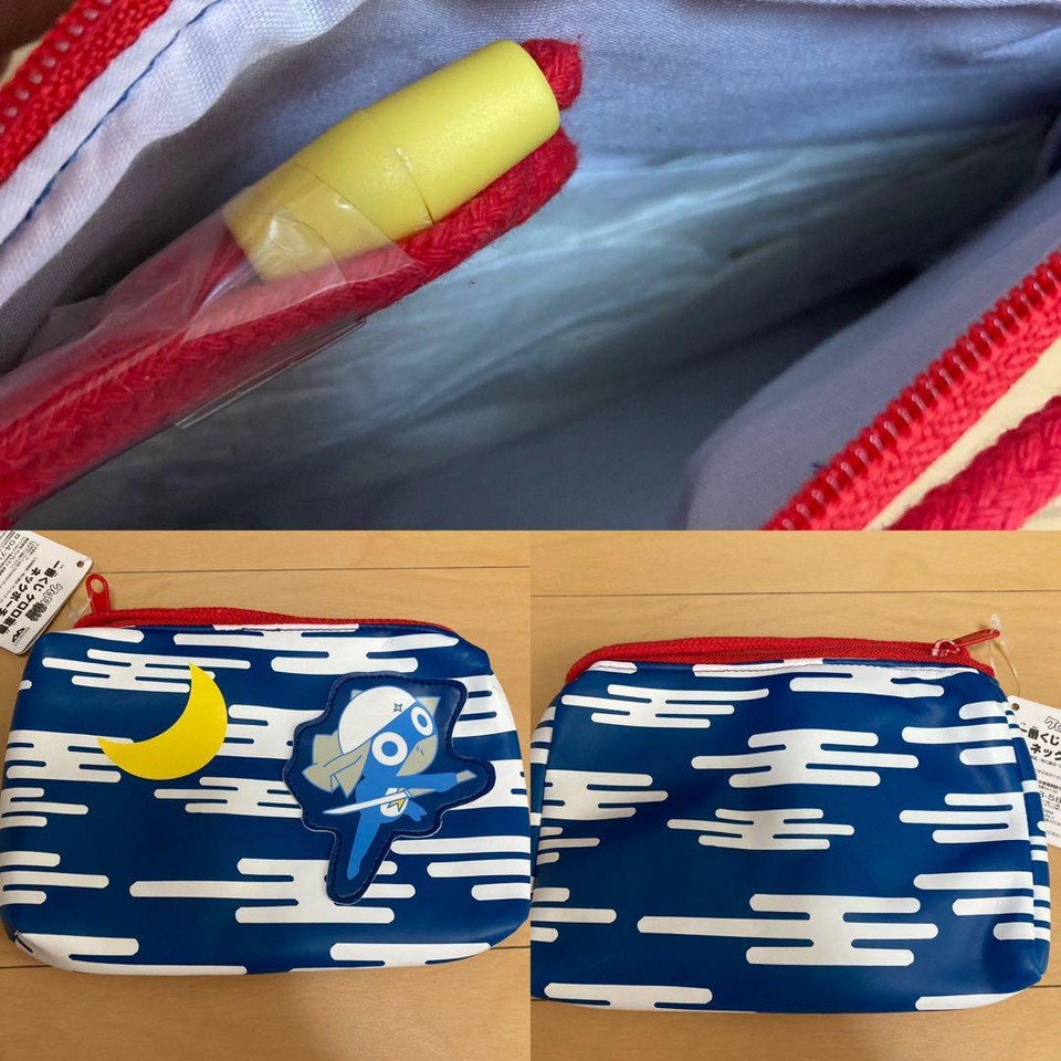 Sgt. Frog Keroro Ichiban Kuji Neck Pouch Giroro Kulululu Dorororo ...