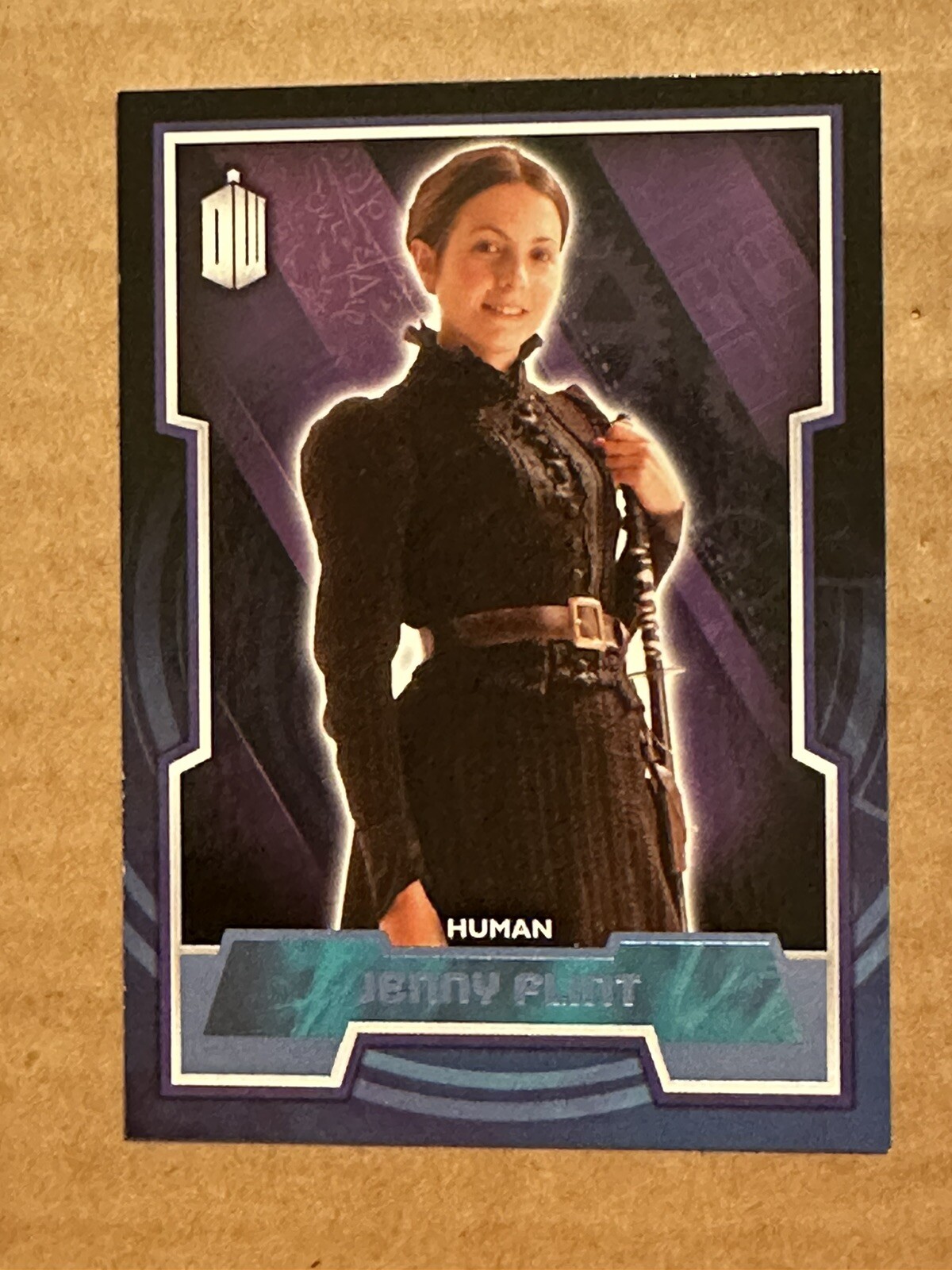 2015 Topps Doctor Who Card #134 Jenny Flint Blue Parallel Serial #089/ ...