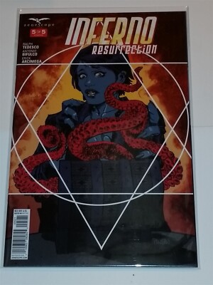 INFERNO RESURRECTION #5 VARIANT B NM+ (9.6 OR BETTER) ZENESCOPE OCTOBER ...