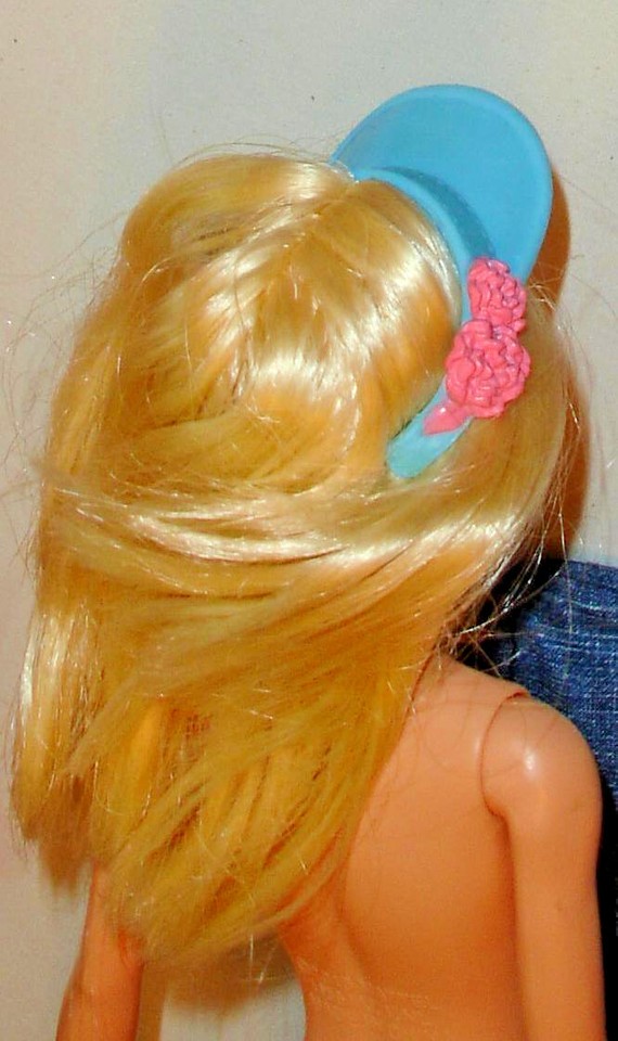 Vintage Barbie doll family hat headwear visor Heart Family California ...