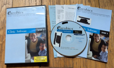 Earobics Step 1 Clinic Software CD Rom-SOUND FOUNDATIONS FOR READING ...