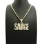 NEW SAVAGE PENDANT & 24" BOX/CUBAN/ROPE CHAIN HIP HOP NECKLACES - XZ202 ...