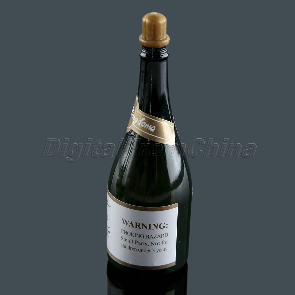 Plastic Champagne Bubble Bottle Wedding Supplies Party Favors Decor 9.2 ...