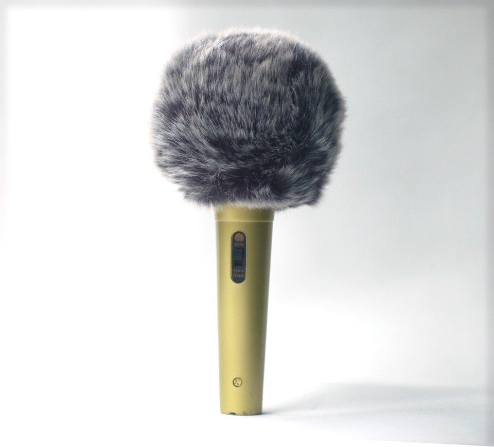 Microphone Furry fur Windscreen Cover for Shure SM58 Beta 58 87A PG58 ...