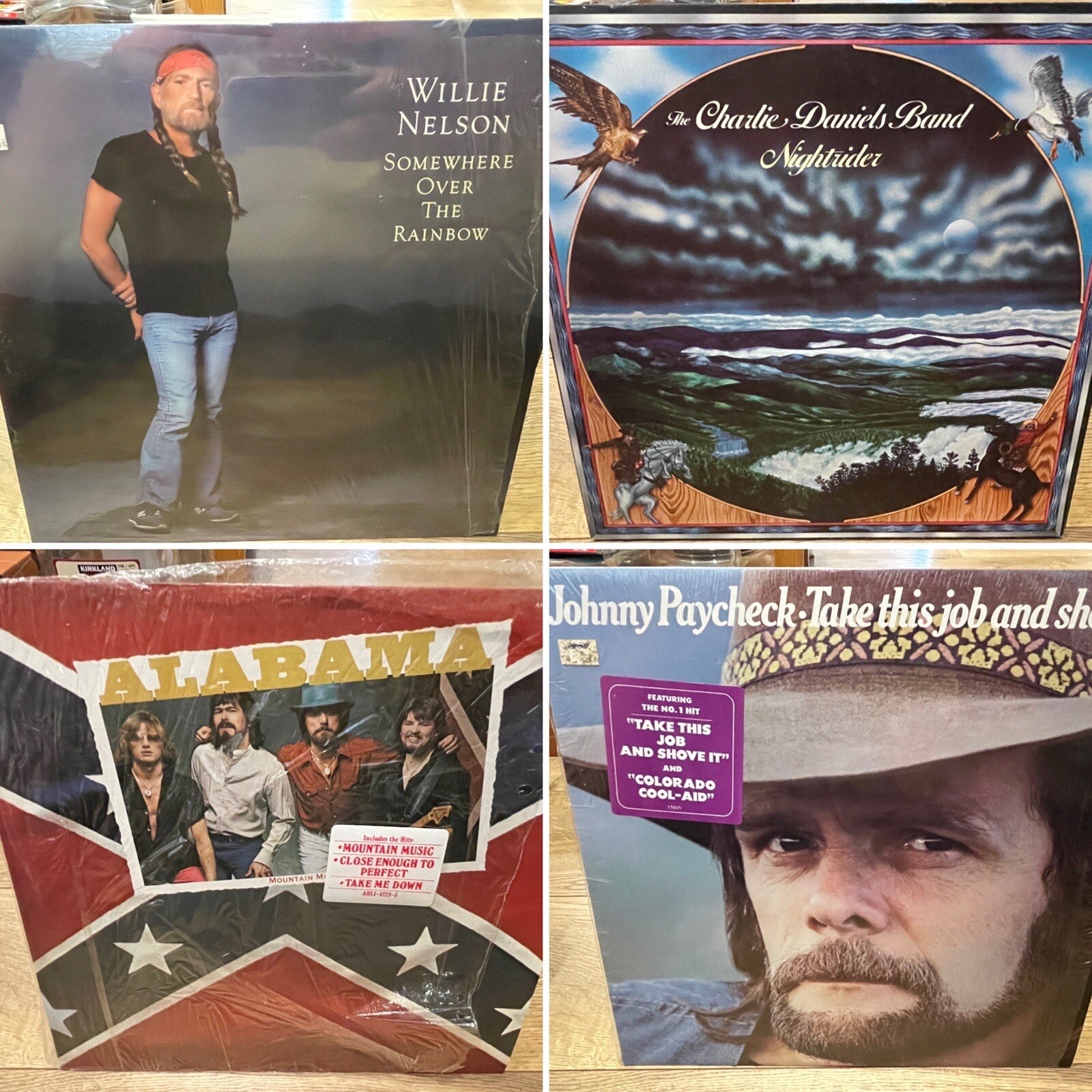 Classic Country Vinyl Records - Lot of 4 | eBay