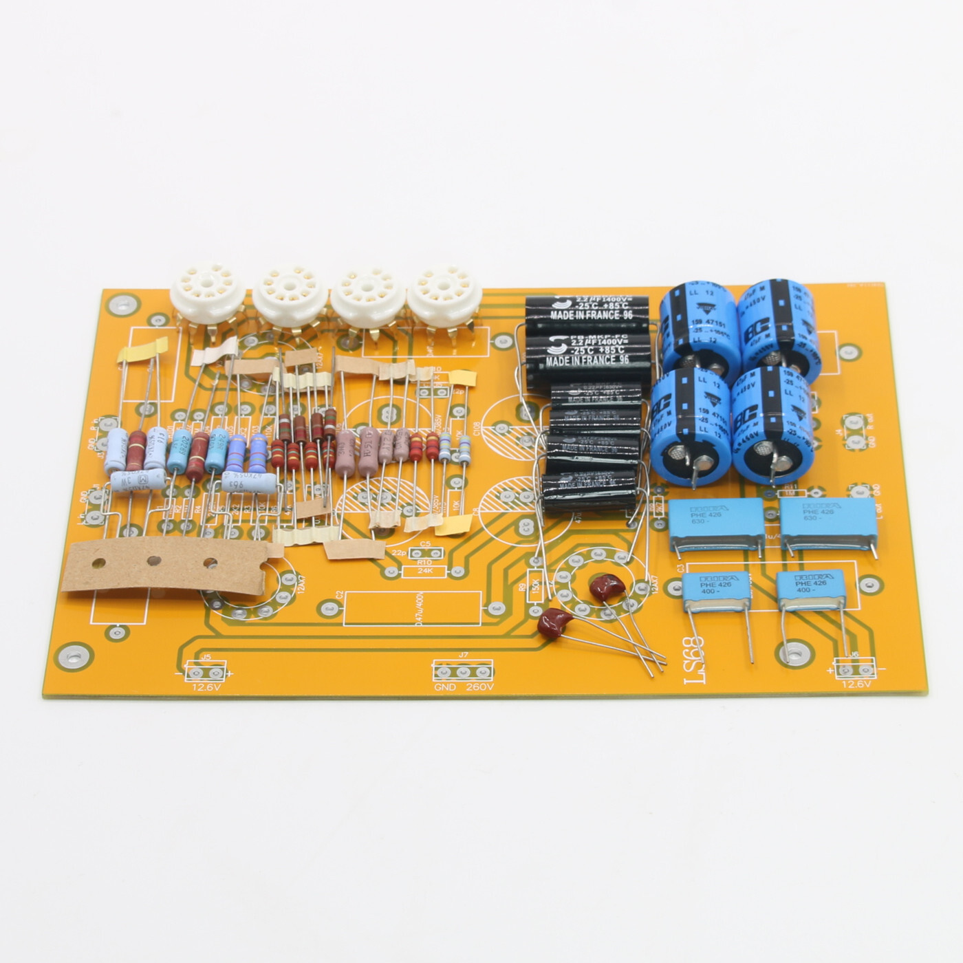 HiFi 12AX7 Tube Preamp Board Preamplifier Kit Refer Conrad-Johnson CJ ...