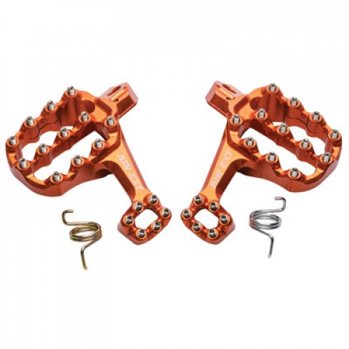 Fastway Air Ext Motorcycle Foot Pegs Kit Orange 1622520021 | eBay