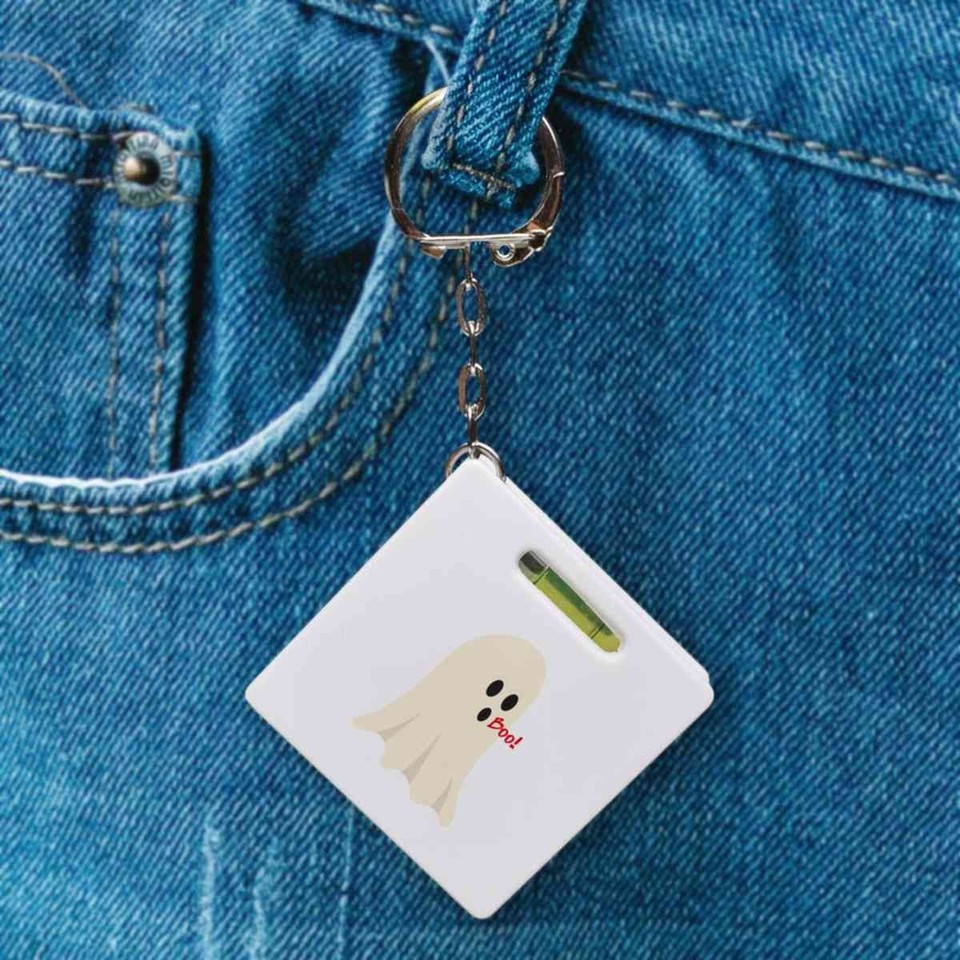 'Ghost' Keyring Tape Measure / Spirit Level Tool (KM00047496) | eBay UK