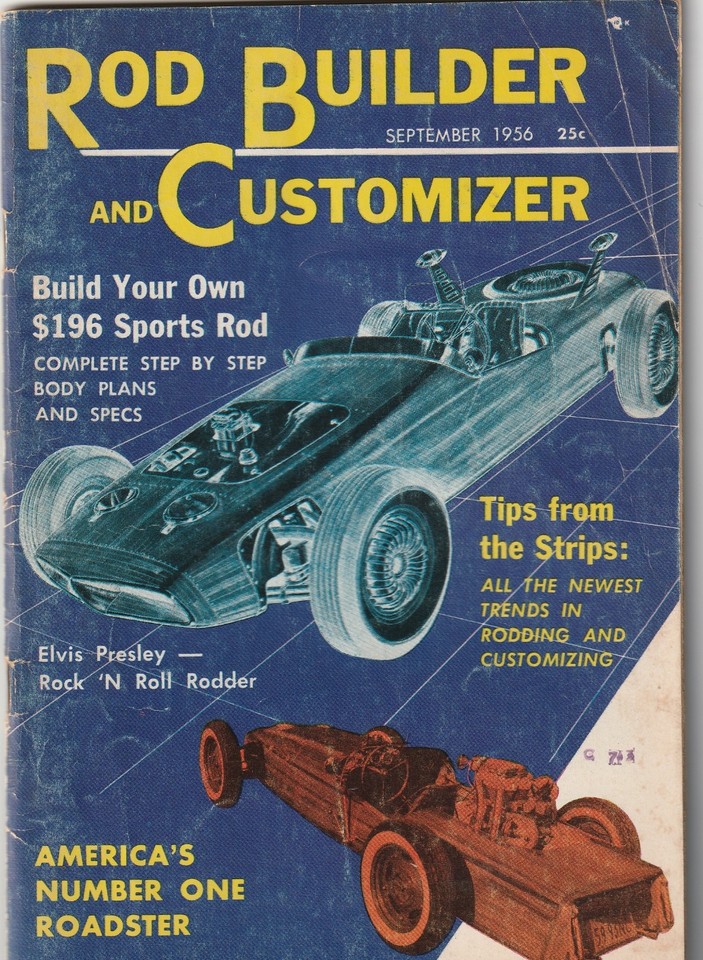 Rod Builder & Customizer. Sept 1956 Elvis Issue | eBay UK