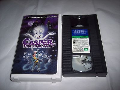 Casper: A Spirited Beginning (VHS, 1997)~~Clamshell Case~ 20th Century ...