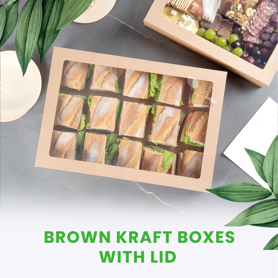 Window Gift Boxes with Window Cardboard Birthday Box Wedding Wrapping ...