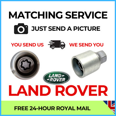 LAND ROVER Locking Wheel Bolt Nut Key Master Security Lock Remover 24H ...