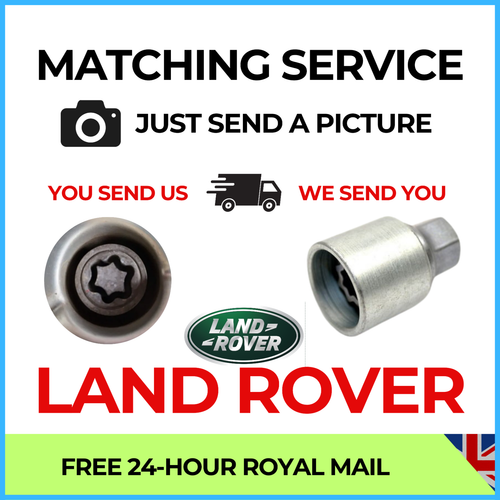 LAND ROVER Locking Wheel Bolt Nut Key Master Security Lock Remover 24H ...