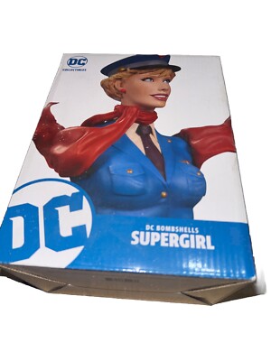 DC Comics Bombshells Supergirl Bust Statue | eBay