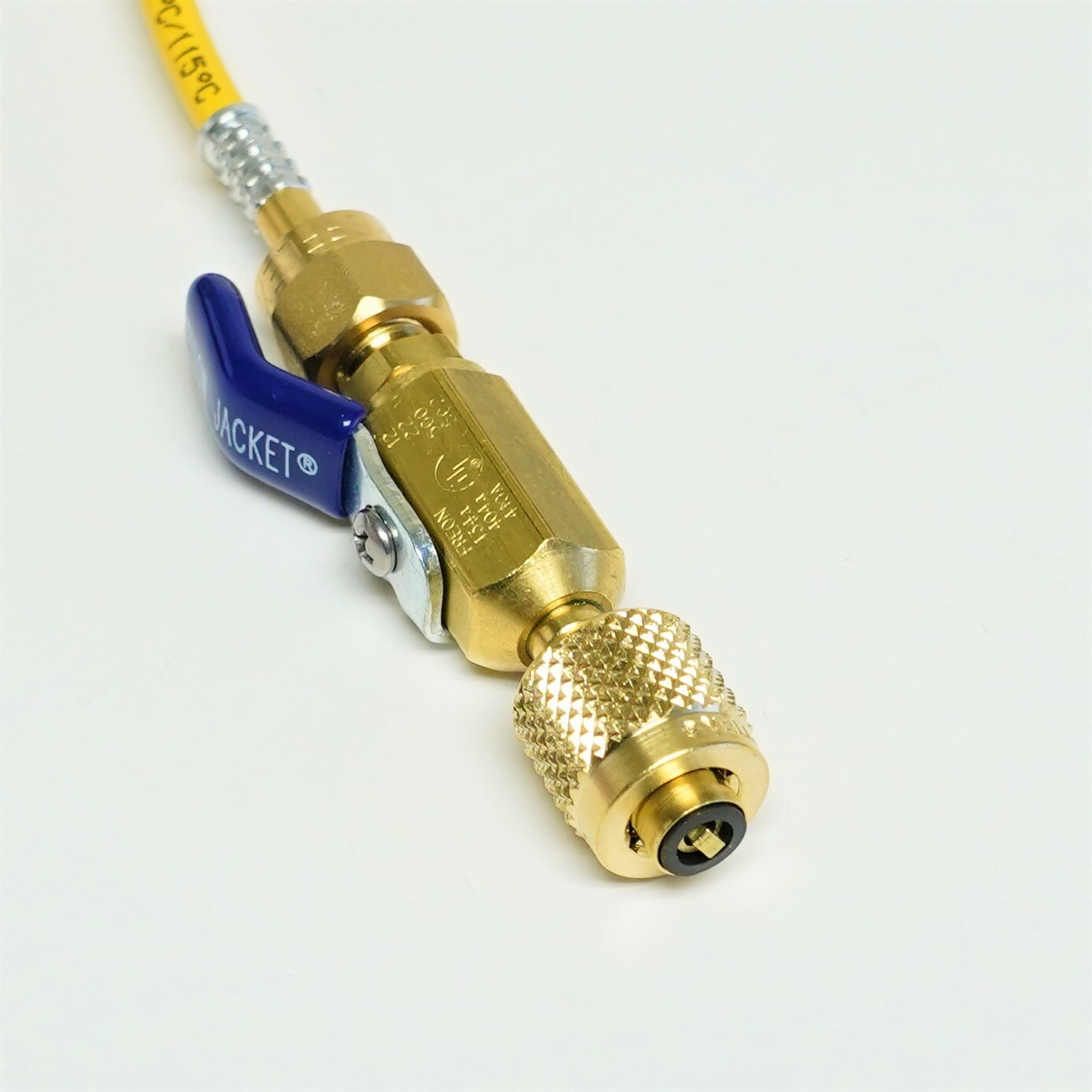 Yellow Jacket 61004 Single Valve Manifold with Hoses R290 R600a ...