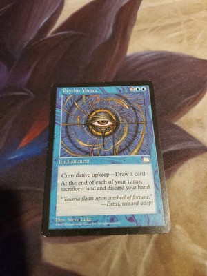 Magic The Gathering Psychic Vortex Weatherlight MTG Vintage Blue | eBay