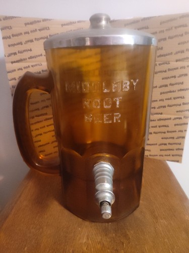 VINTAGE MIDDLEBY ROOT BEER SYRUP DISPENSER 35"X 26" | eBay