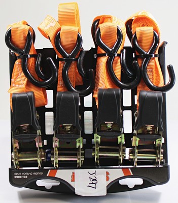 Secure-IT SI-2068 4 pack Ratchet Straps 1500 Series | eBay