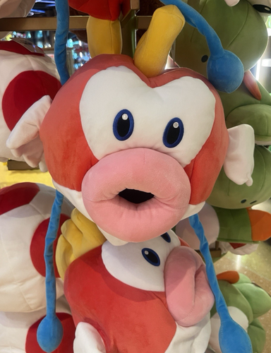 Universal Epic Universe Nintendo World Cheep Cheep Moveable Fins Plush ...
