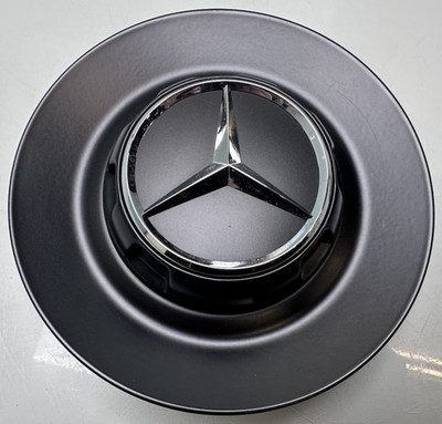 1x MERCEDES W205 W213 W290 AMG / NABENDECKEL FELGENDECKEL / schwarz ...