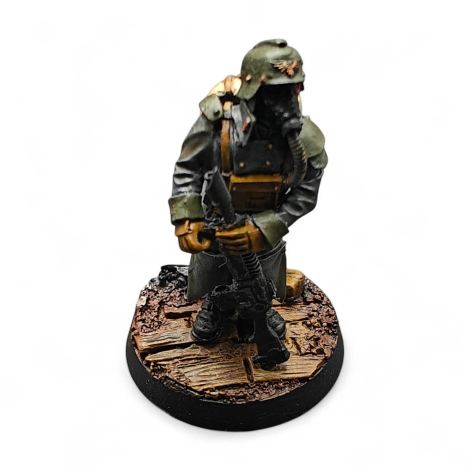 Death Korps Krieg Infantry Squad Painted Forge World Warhammer 40K | eBay