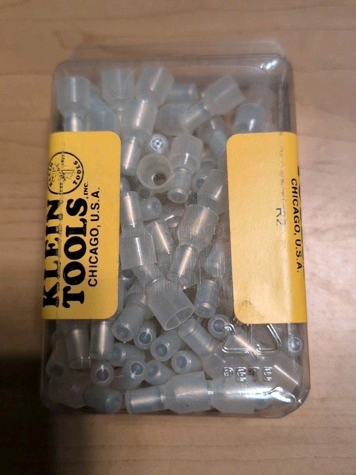 Vaco Insulated Pigtail 16-14 AWG Klein Tools Crimp Style C67203 Qty 100 ...