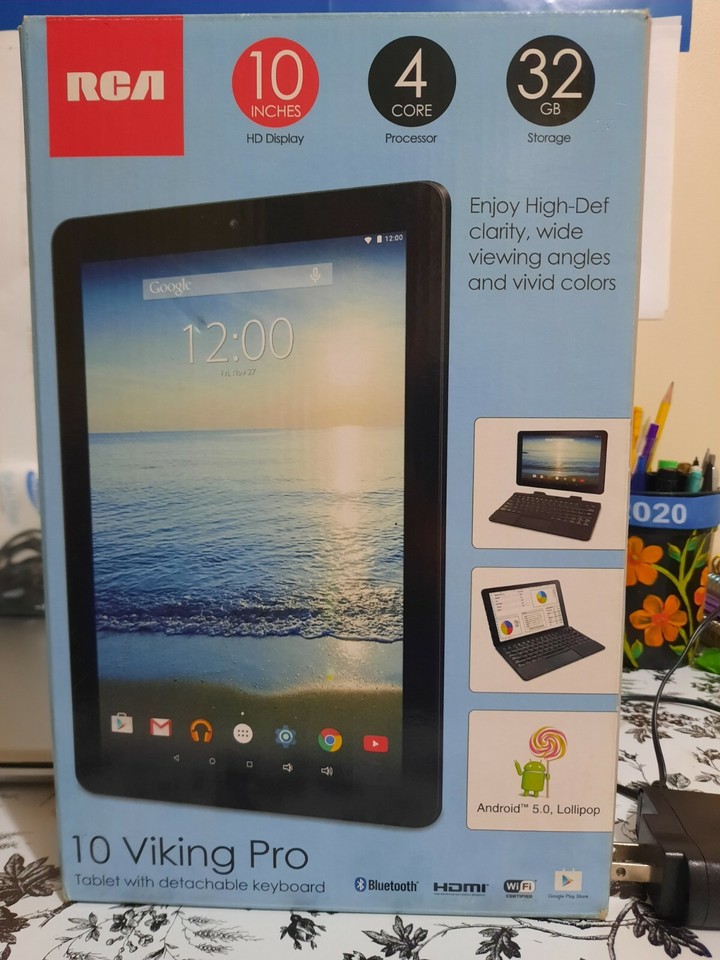 RCA tablet Viking Pro RCA 10, 32GB, Wi-Fi, 10.1 in - Black Tablet ...