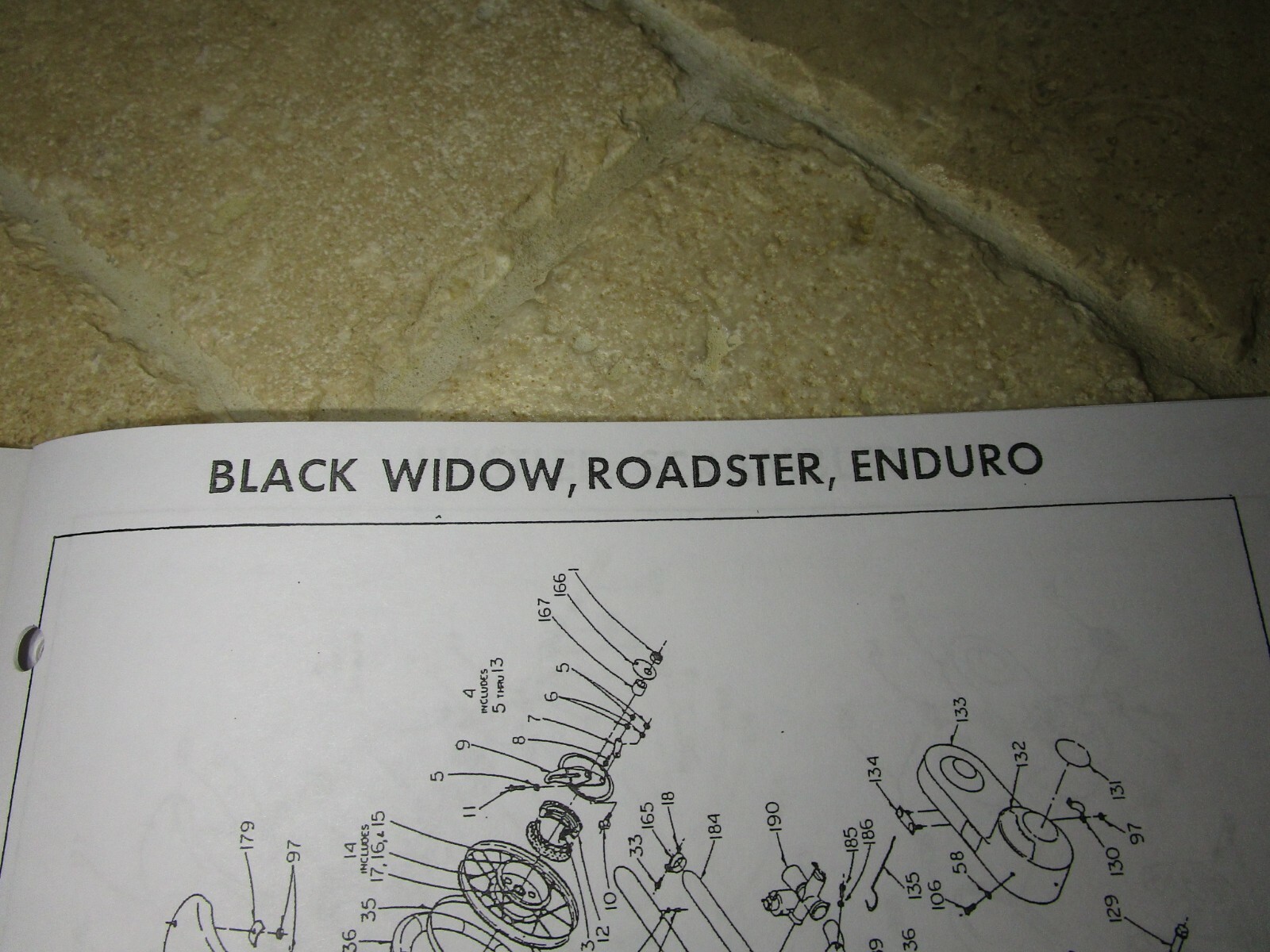 1971 1972 RUPP MINICYCLE MINI BIKE MOTORCYCLE PARTS LIST MANUAL DELTORO ...