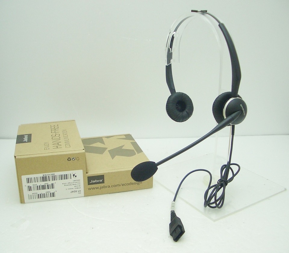 GN Netcom GN2125-NC Duo Flex Noise Canceling Headset 01-0247 for GN1200 ...